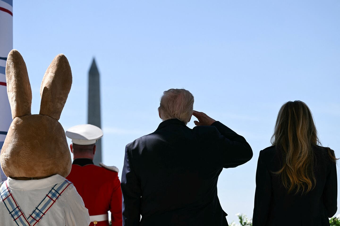 Donald Trump Rolls Out Fake Grass for Razed Rose Garden Lawn