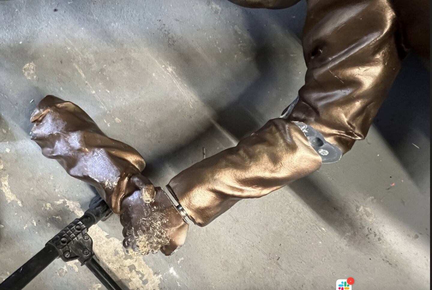 Photos Show How Trump Goons Smashed Up Epstein Statue