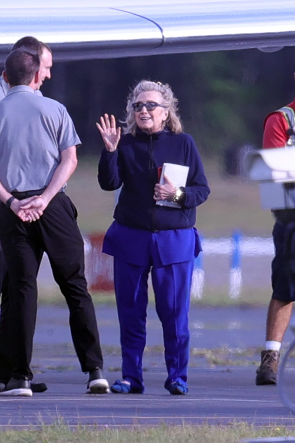 Bill Clinton, 79, Spotted With Medical Device at Airport