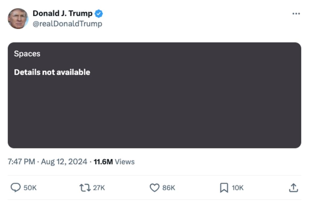 Elon Musk Claims DDOS Hackers Turned Donald Trump’s X Spaces Interview ...
