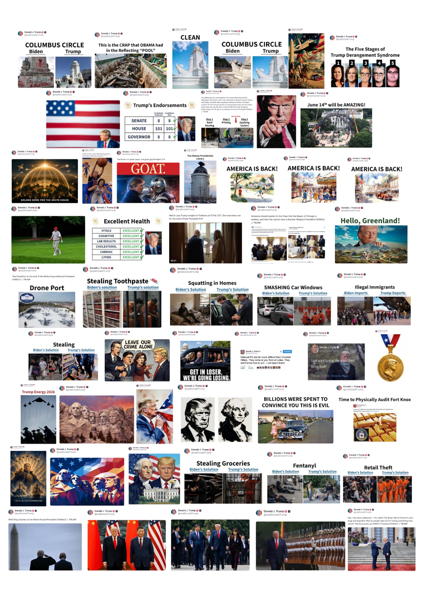 Donald Trump, 79, Spirals Into Fantasy-Fueled Meme Bender
