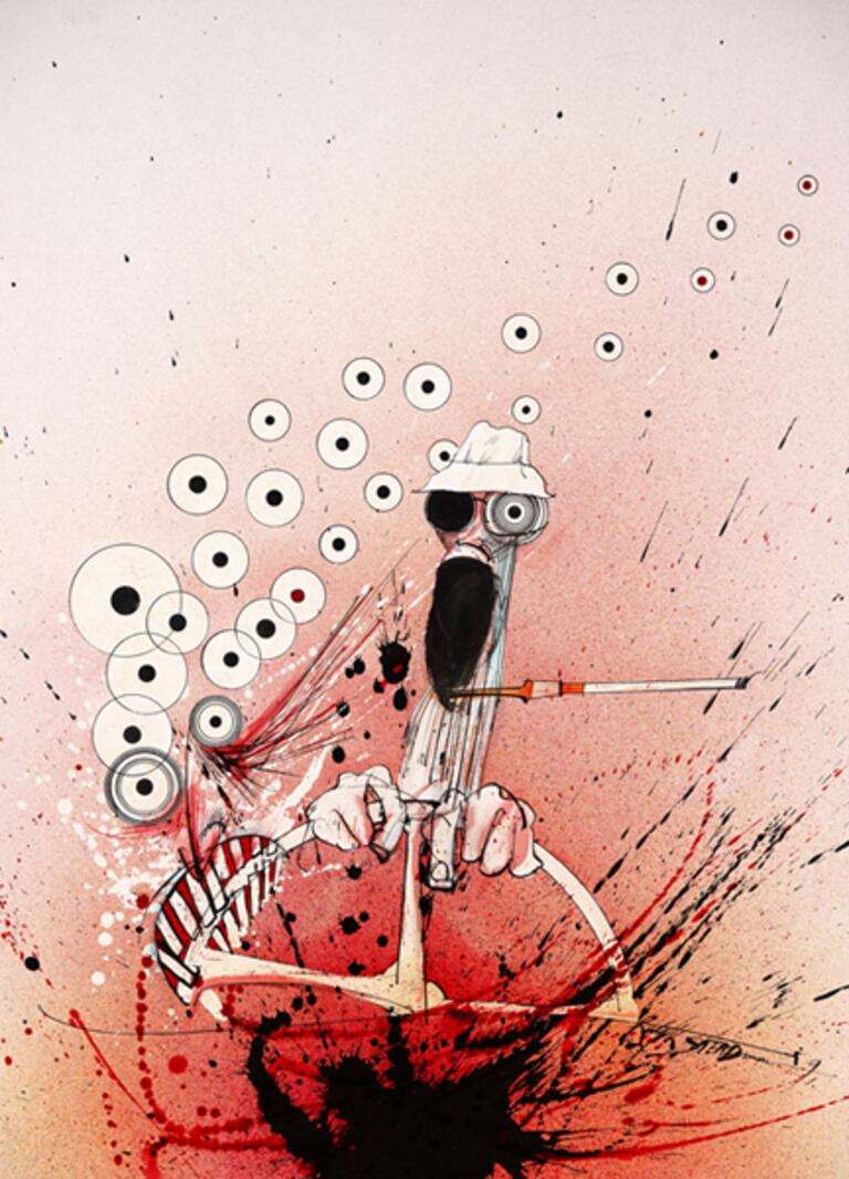 The Gonzo Artist: Behind Ralph Steadman’s Most Famous Work