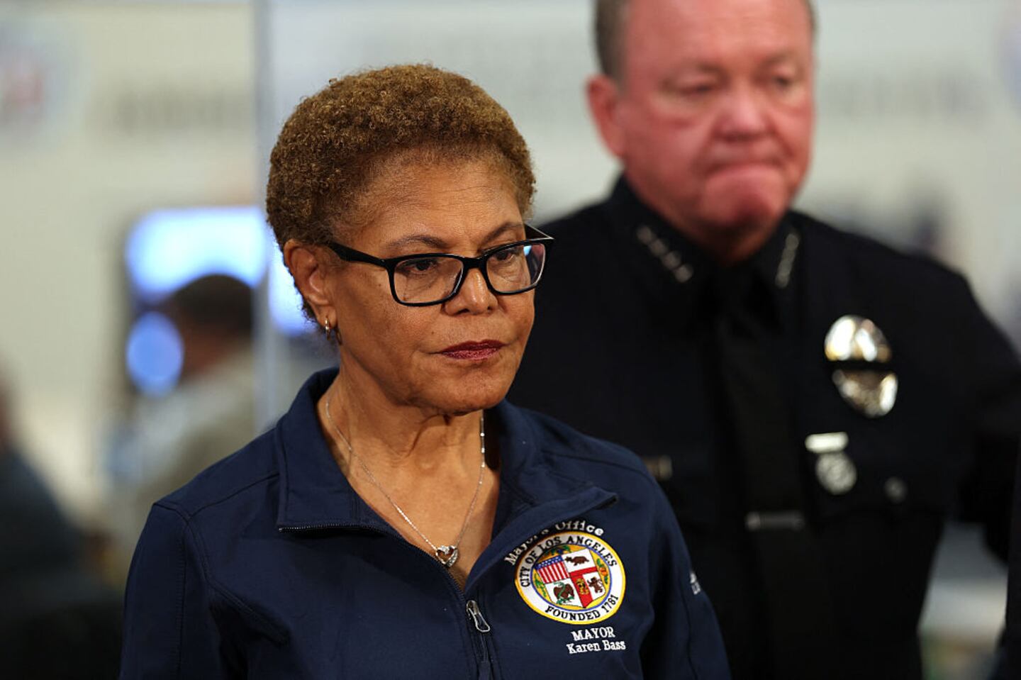 L.A. Mayor Karen Bass Shocked by Trump’s 'Absurd' Claim When Confronted ...