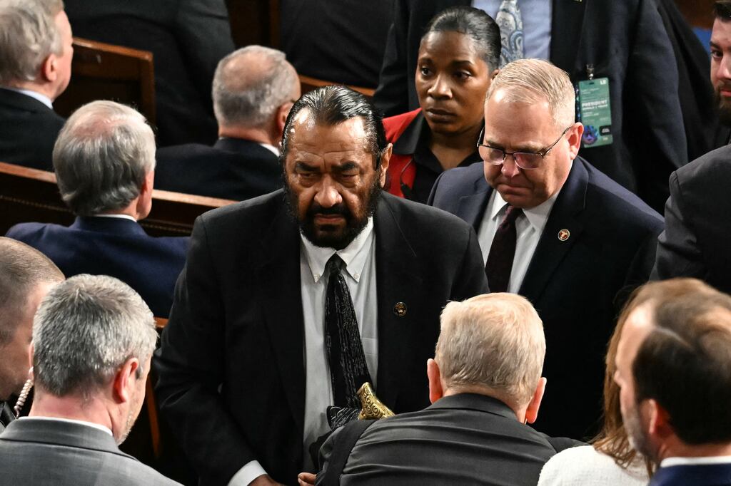 Democrat Al Green Who Disrupted Trump Disrupts His Own Censure by the House