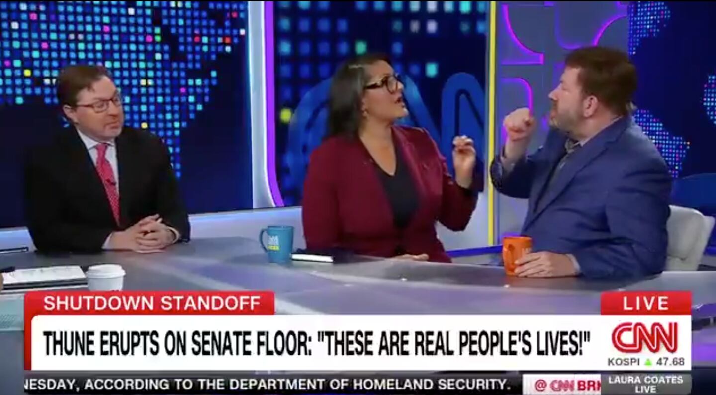 CNN Pundit Snaps at GOP Pollster in Finger-Pointing Meltdown