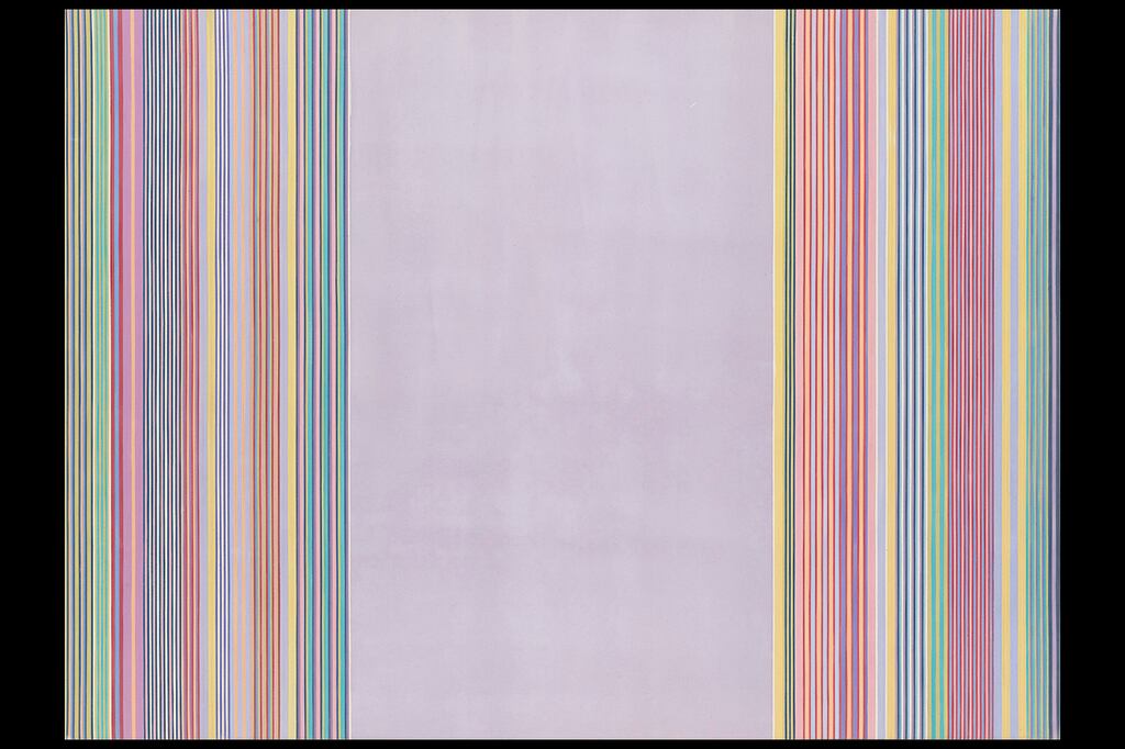 Gene Davis at Ameringer McEnery Yohe is the Daily Pic by Blake Gopnik