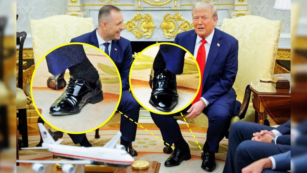 Trump, 79, Rests His Eyes as Goons Harp On About Milk