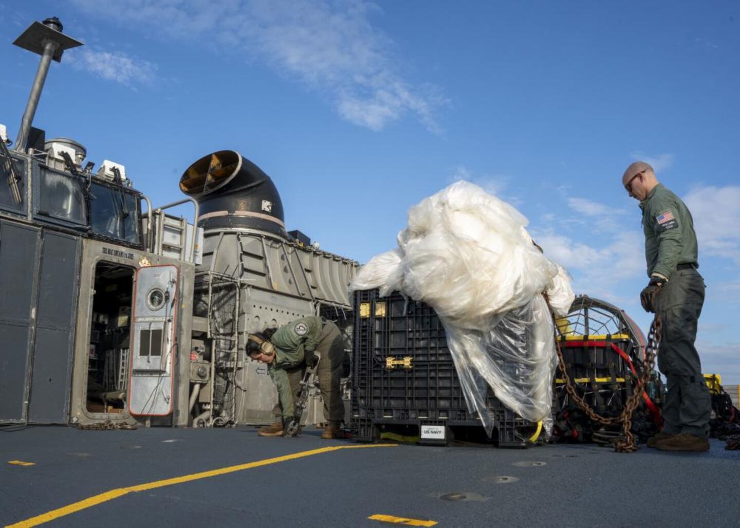 Pentagon Releases Close-Up Images of Downed Chinese Spy Balloon