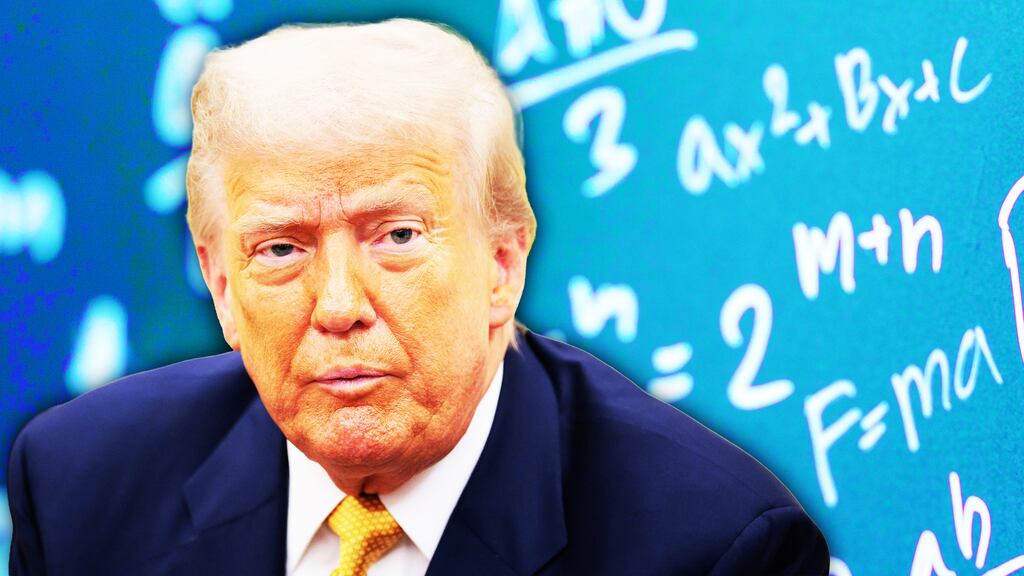 Trump Uses Unhinged MAGA Math in Bonkers Drugs Brag