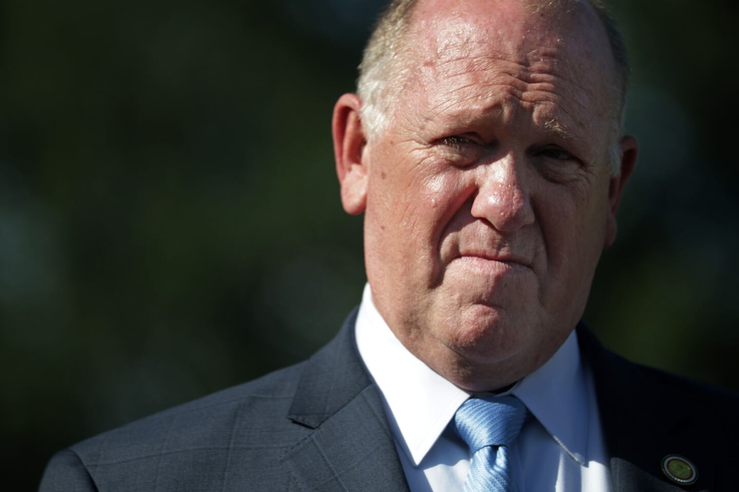 Tom Homan Confronted With Question About ICE Barbie Feud