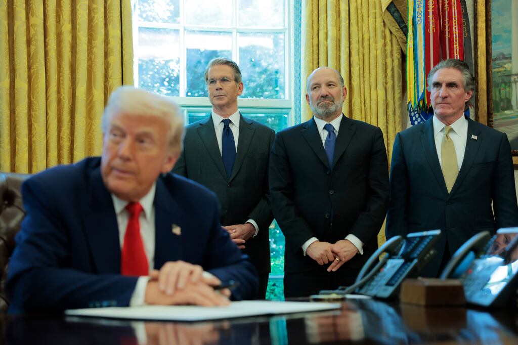 Trump Delighted In Watching Scott Bessent and Howard Lutnick Tear Into ...