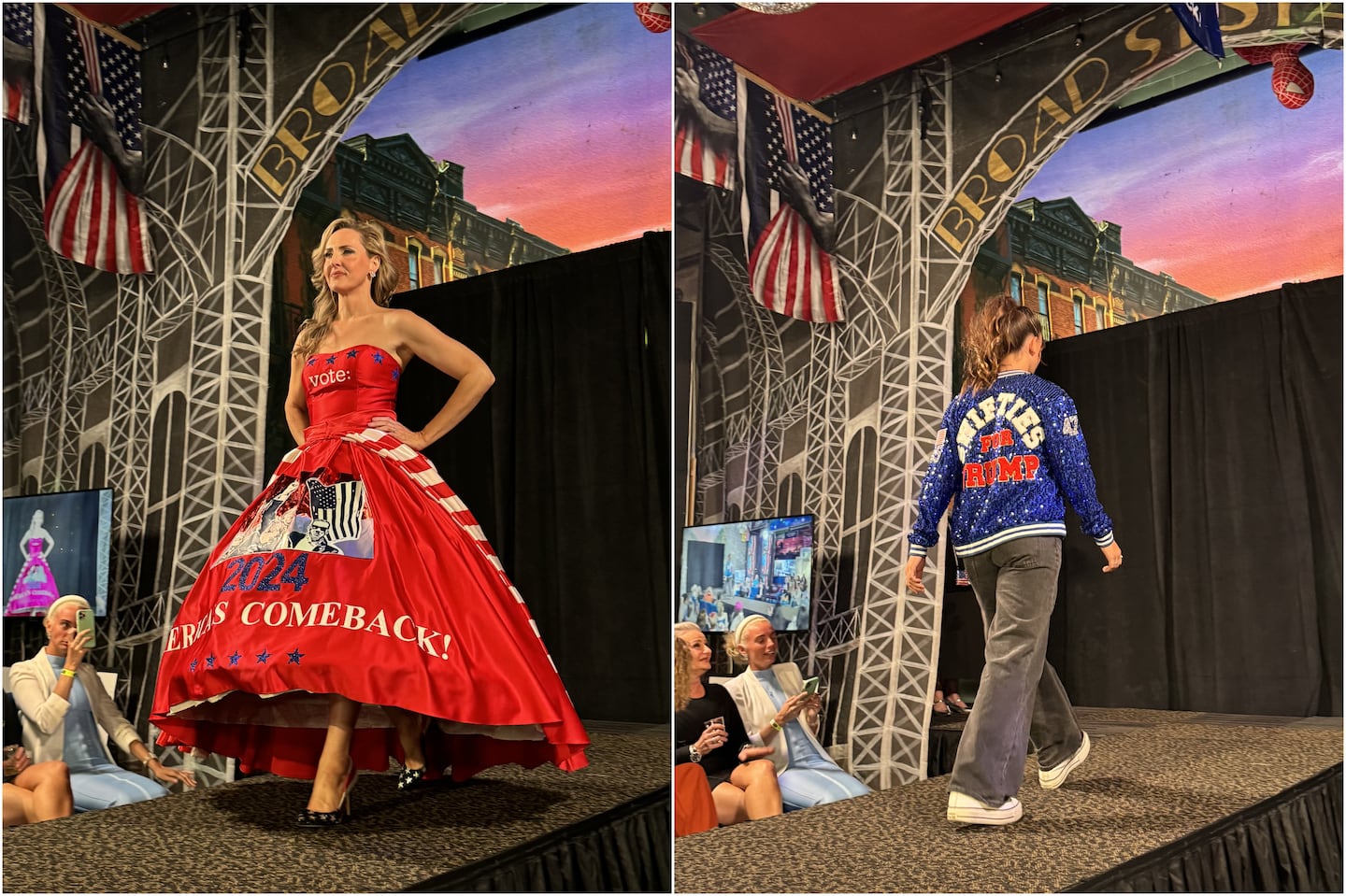 Inside a Truly Trumpian Runway Show, the Hottest Ticket on the MAGA ...