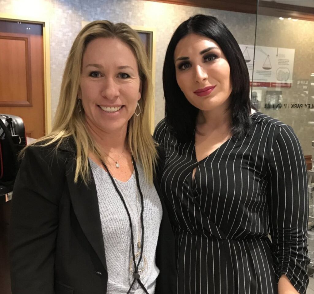 Laura Loomer Erupts After Blocking Marjorie Taylor Greene: ‘Loud ...