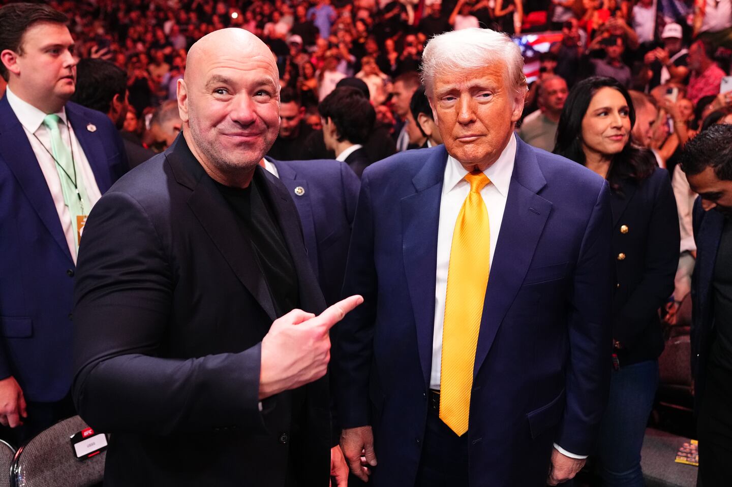 Ivanka Sucks Up to Dad With Tacky White House UFC Fight