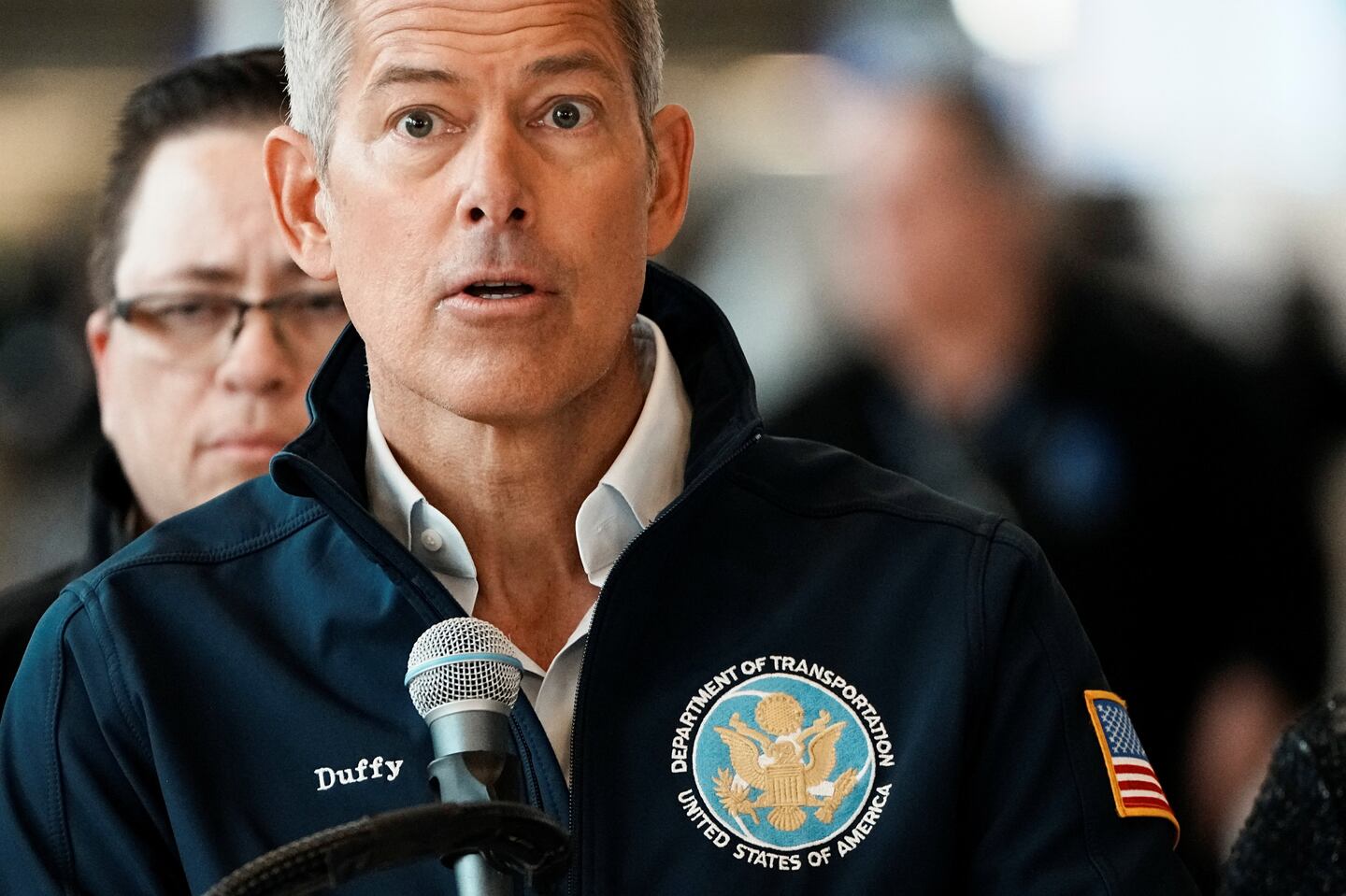 Trump Goon Sean Duffy Busted for Phony Attempt to Hype Boss With Palm ...