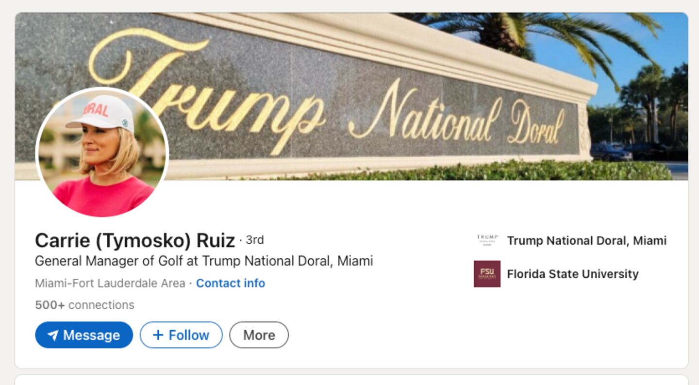 Trump’s ‘Everyday Americans’ Include His Golf Course Workers