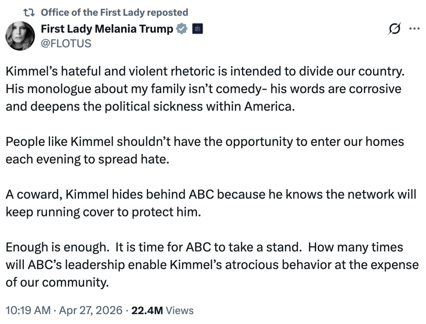 CBS Star Gayle King Defends Jimmy Kimmel After Melania Joke
