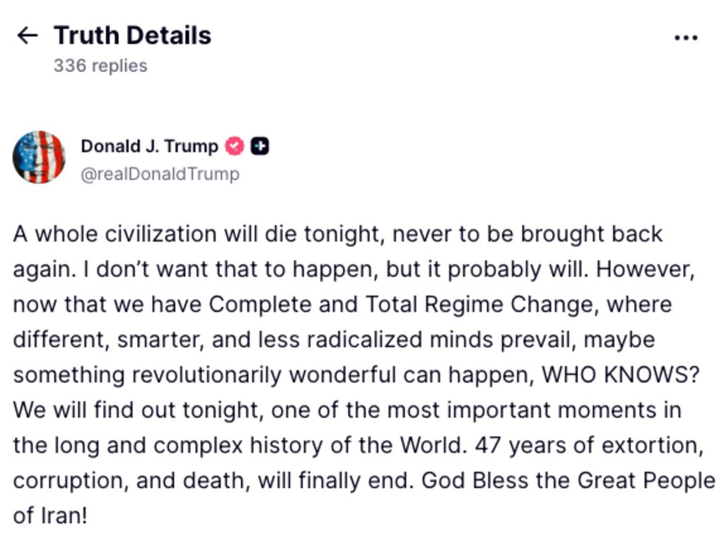 Desperate Trump, 79, Threatens to Kill Entire Civilization in Insane ...