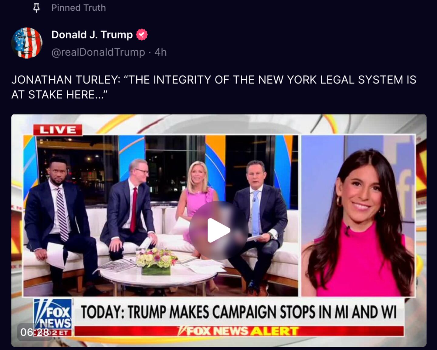 Donald Trump Posts Clip Flaming Judge’s Daughter—Hours After Gag Order ...