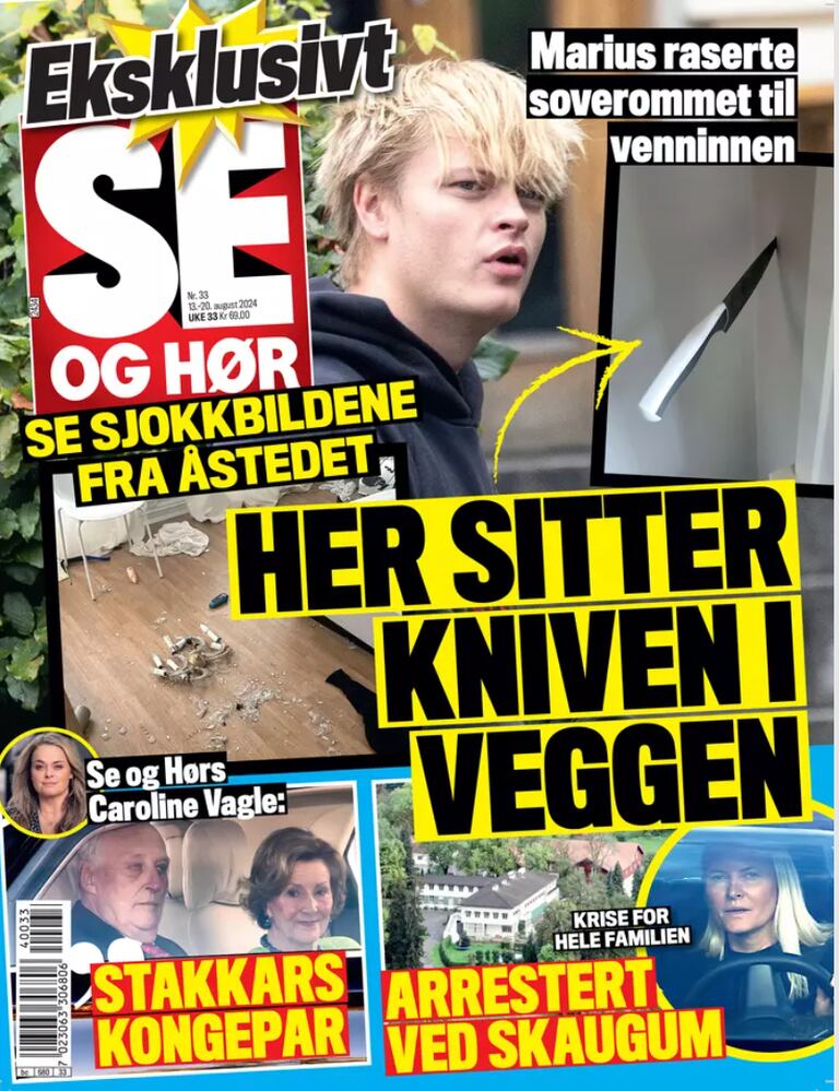 Marius Borg Høiby Arrest: Knife Found Where Norwegian Royal’s Son Allegedly Assaulted GF