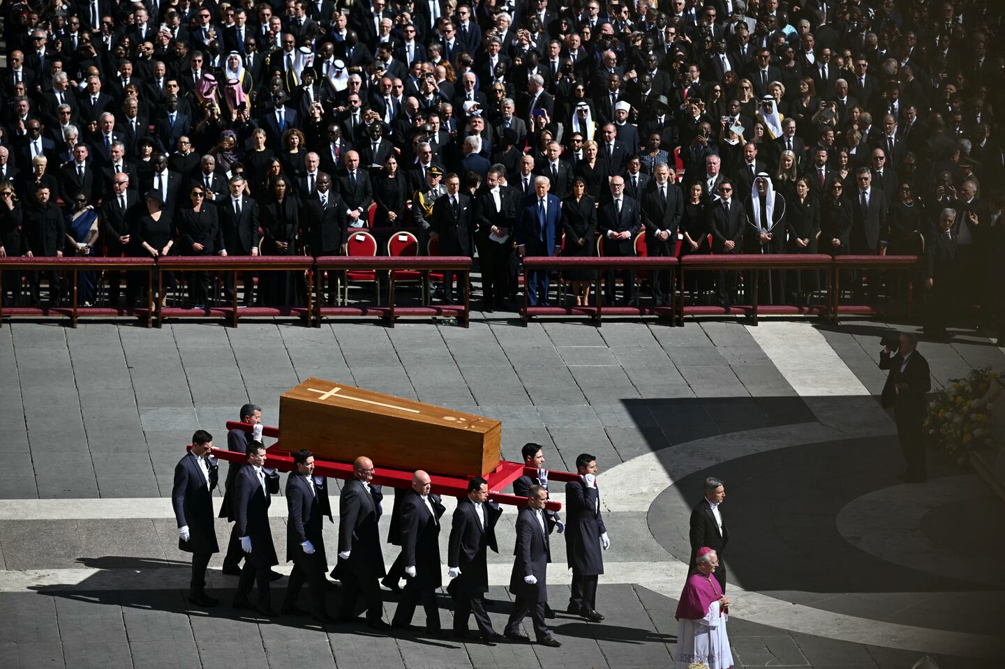 Vatican Caves and Gives Trump Front-Row Seat for Pope's Funeral