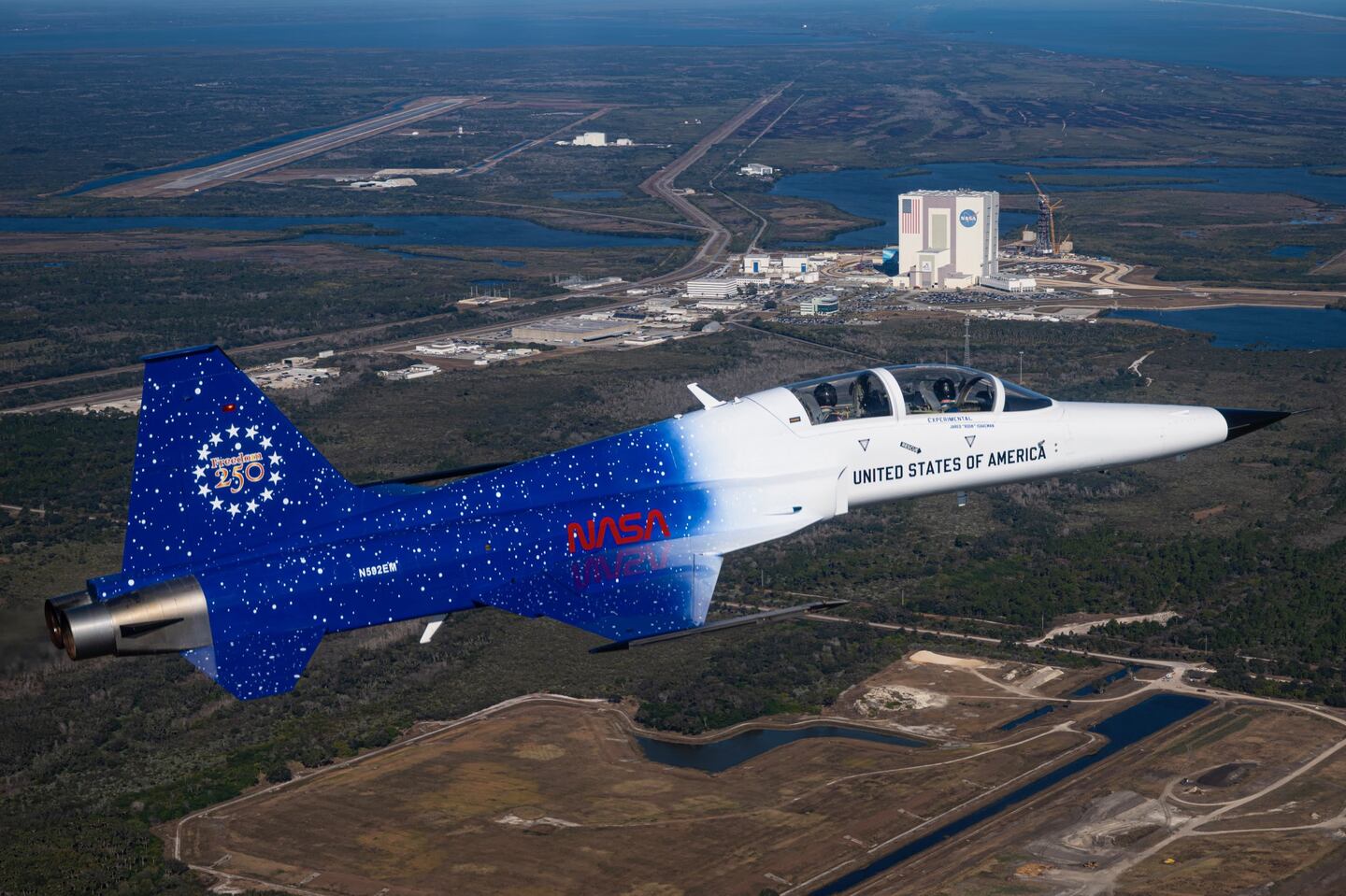 Pentagon Pete Cosplays as NASA Pilot Aboard Billionaire’s Jet