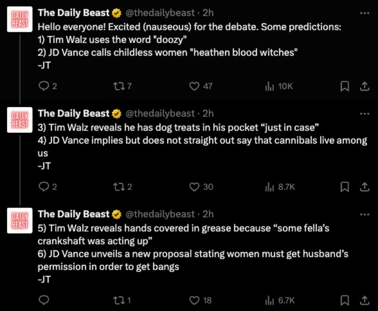 ‘My Blood Pressure Is Currently Infinity’: How Jill Twiss Survived the Debate