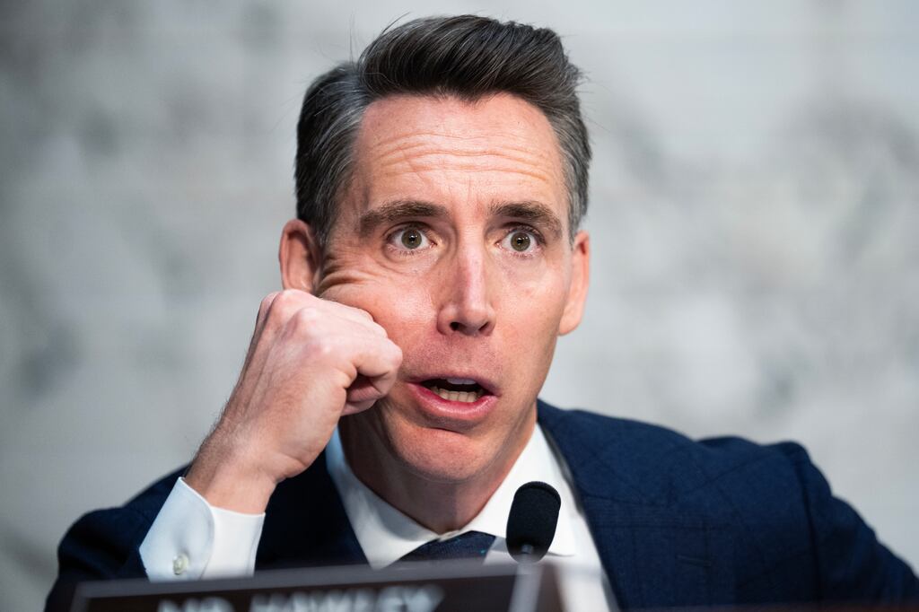 GOP Rebel Josh Hawley Gives Crazy Reason Why He Caved on Anti-Trump Bill