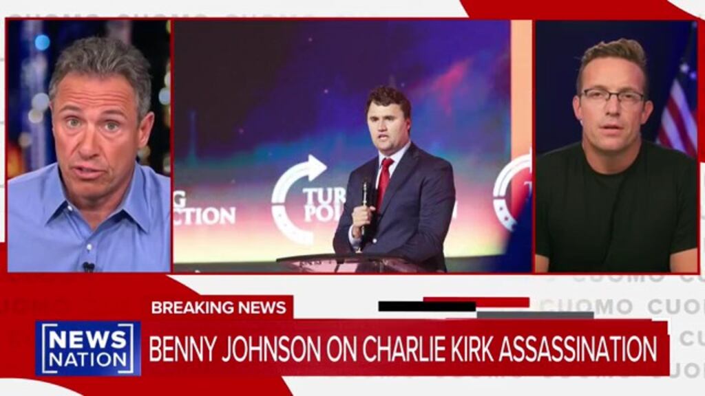 MAGA Influencer Benny Johnson Clashes With Chris Cuomo in Fiery Kirk ...