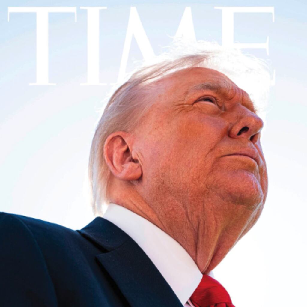 Stephen Colbert Reveals Shock Trump Pic TIME Should Have Used on Cover