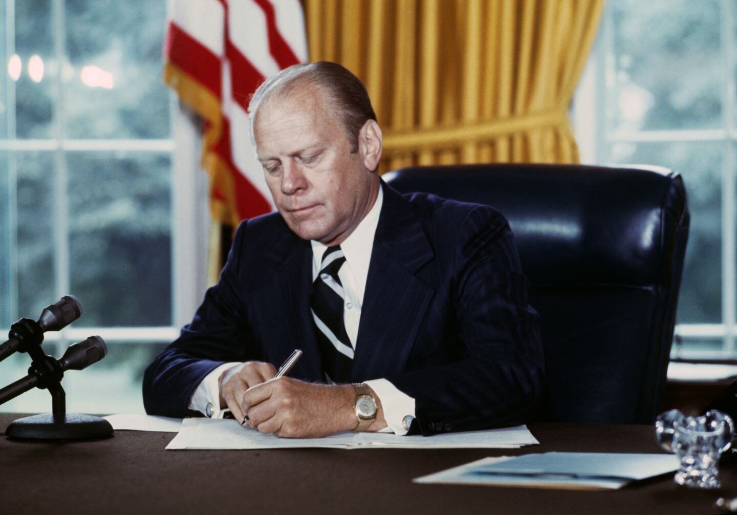 Gerald Ford’s Pardon of Nixon Is Why Donald Trump Can Still Run for ...