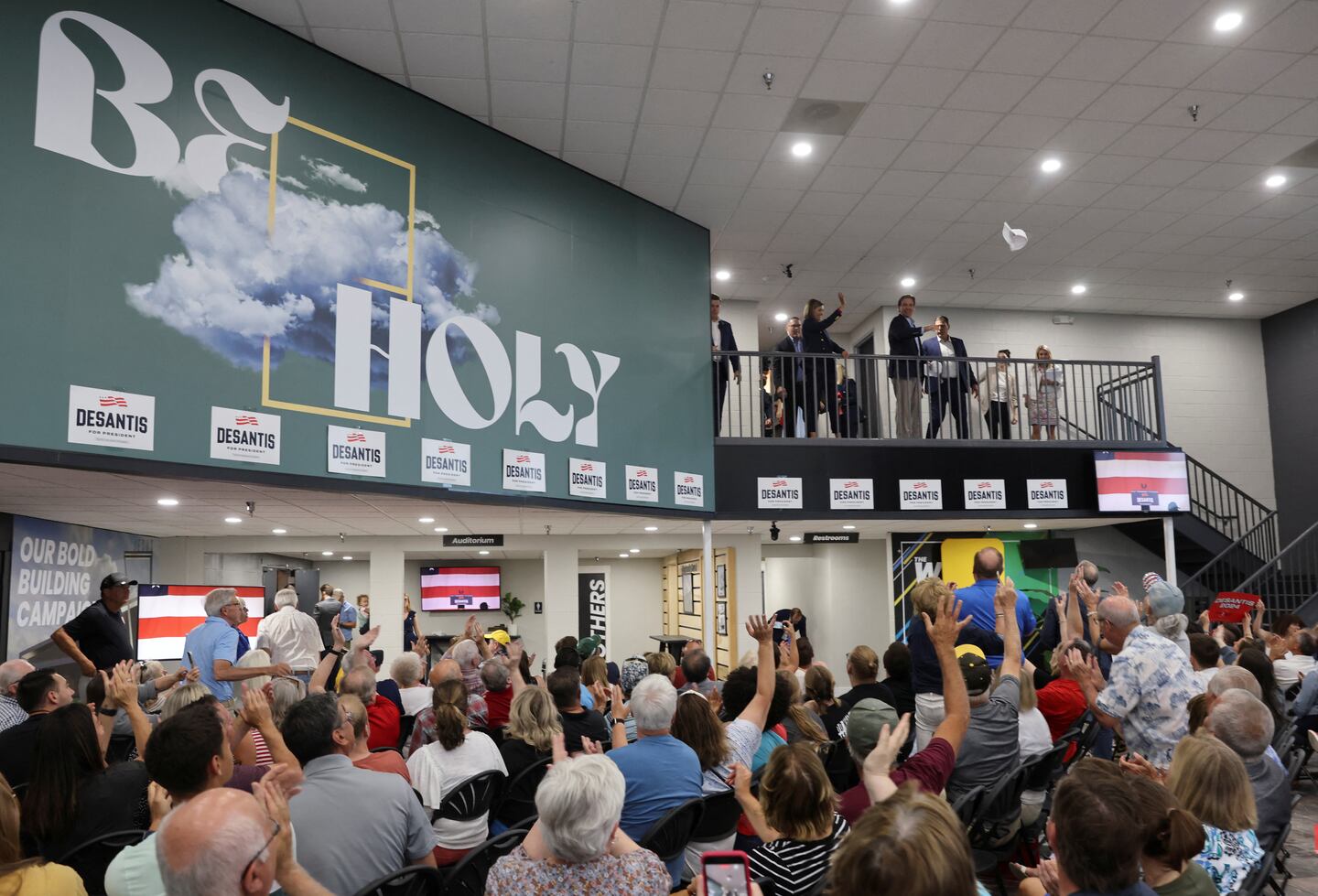 Ron DeSantis’ 2024 Campaign Debut Blurs Lines for Evangelical Church ...