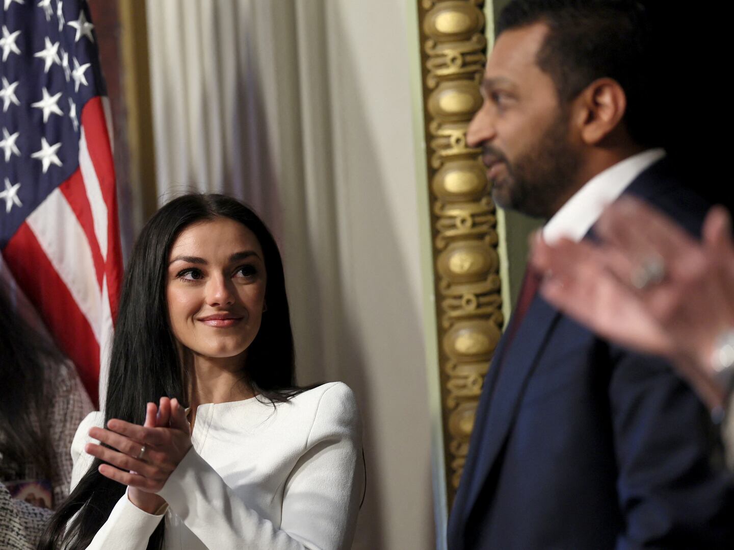 Make-A-Wish FBI Director Kash Patel Took Girlfriend Alexis Wilkins to ...