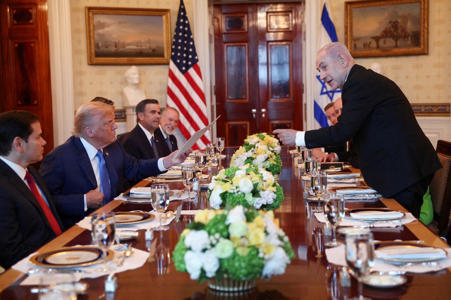 Trump’s Fawning Reply to Benjamin Netanyahu’s Nobel Peace Prize Surprise