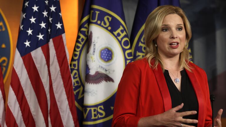 Town Hall Crowd Loses It at GOP Rep. Ashley Hinson Over Trump Comments