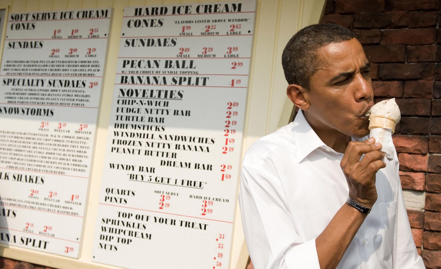 Politicians Eating Ice Cream (Photos)