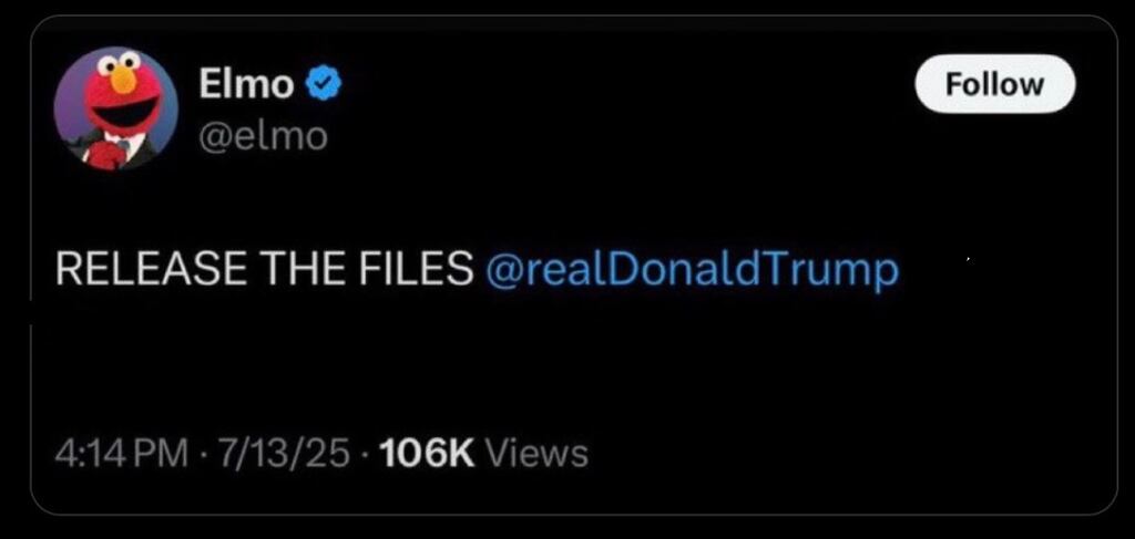 Elmo Goes on Wild Racist Posting Spree After X Account Hacked