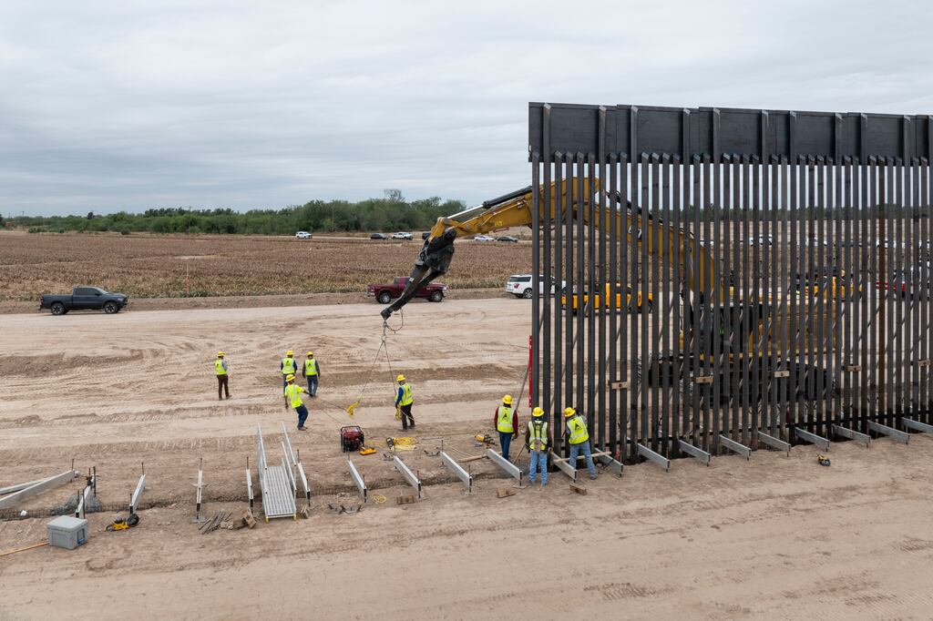 Trump Humiliated as Hundreds of Miles of Border Wall Axed After Uproar