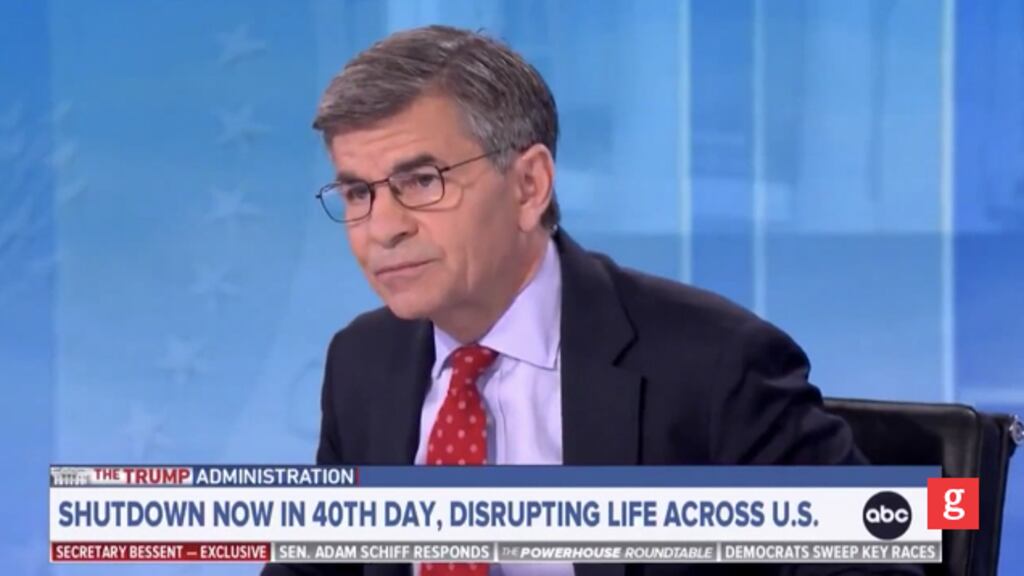 Bessent Erupts in Shouting Match With Trump’s Nemesis ABC News Anchor