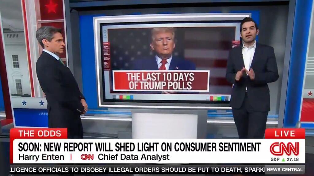 CNN Data Guru Shocked By ‘Appalling’ Numbers From Trump’s ‘Worst 10 Days’