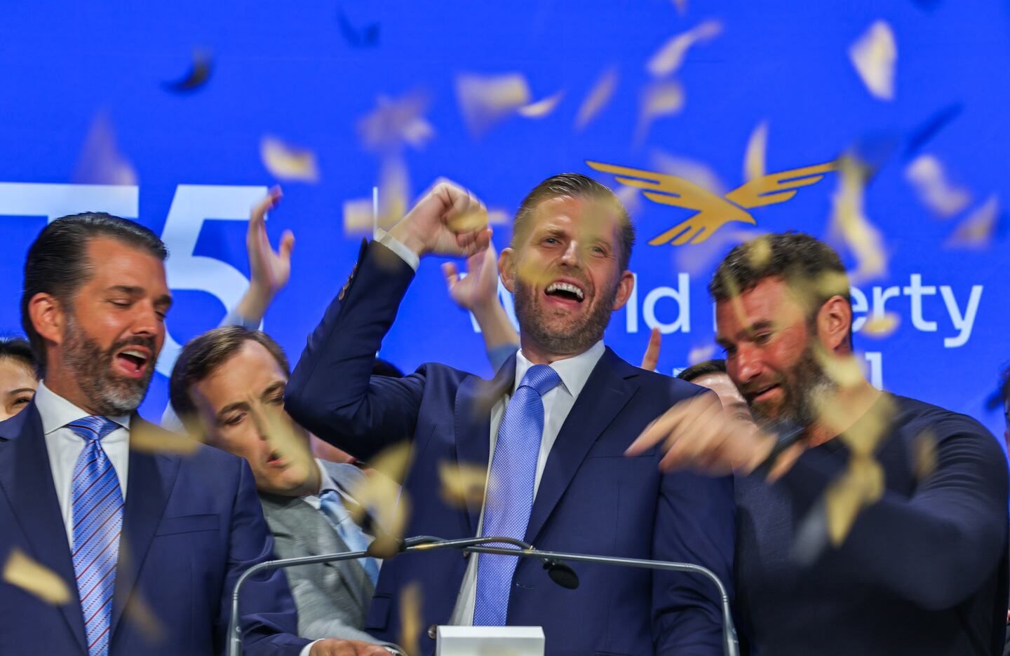 Eric Trump Vanishes From Troubled Firm as Crypto Woes Mount