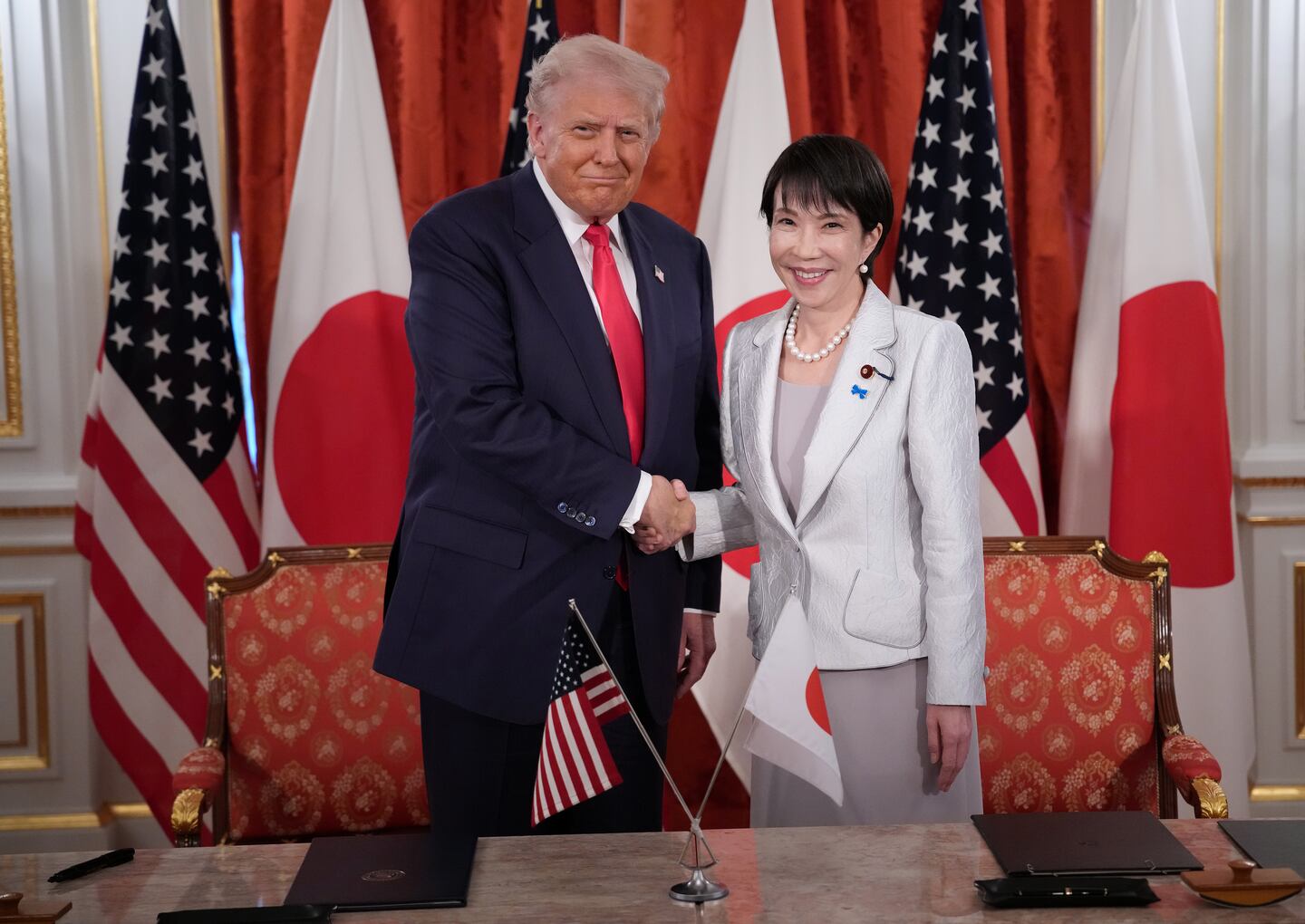 Vain Donald Trump Wins Totally Worthless Promise During Japan Visit