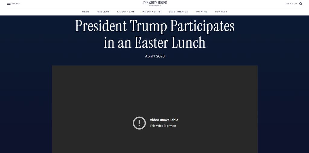 White House Censors Toe-Curling Video of Trump Being Compared to Christ ...