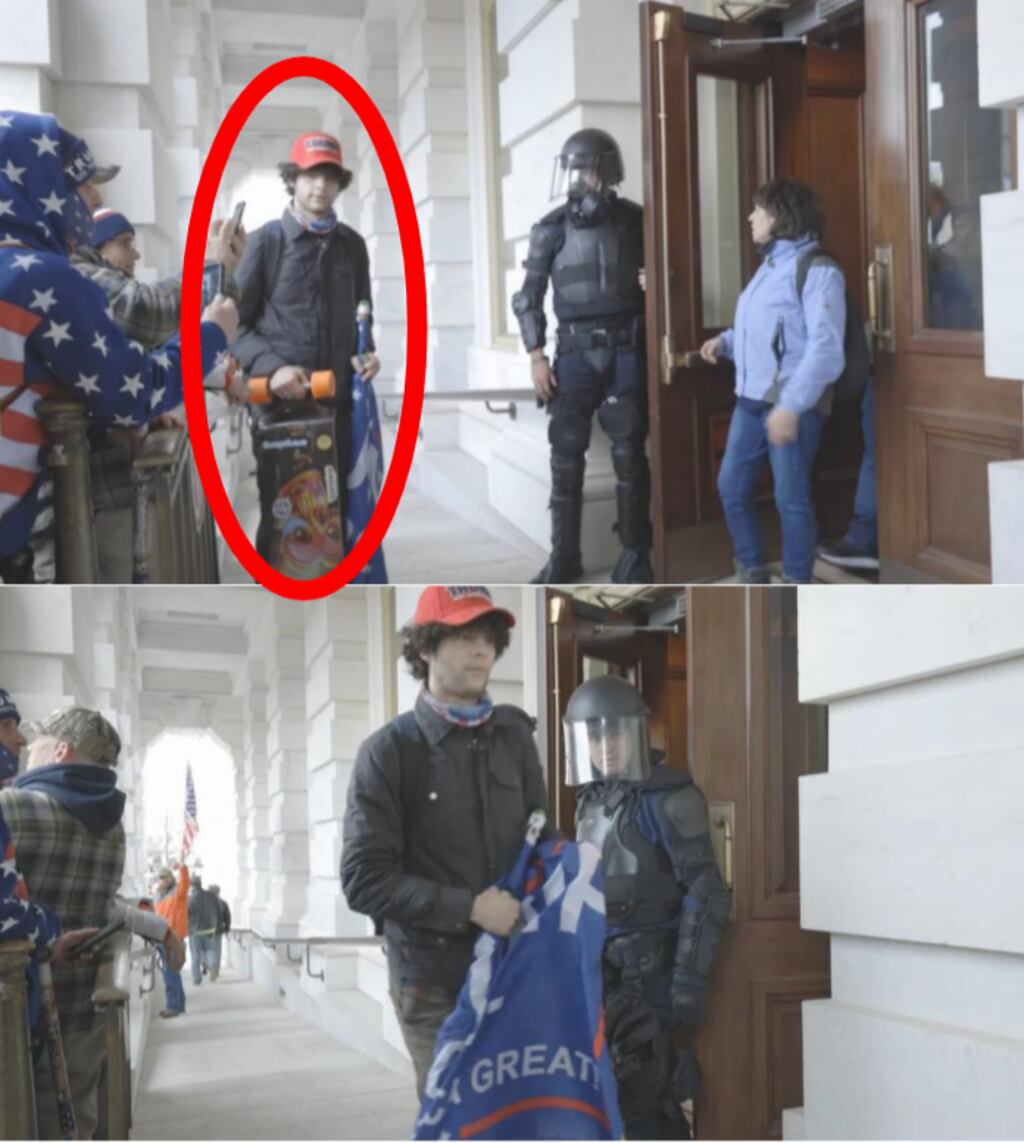 Active-Duty Marine Christopher Warnagiris Charged for Capitol Riot