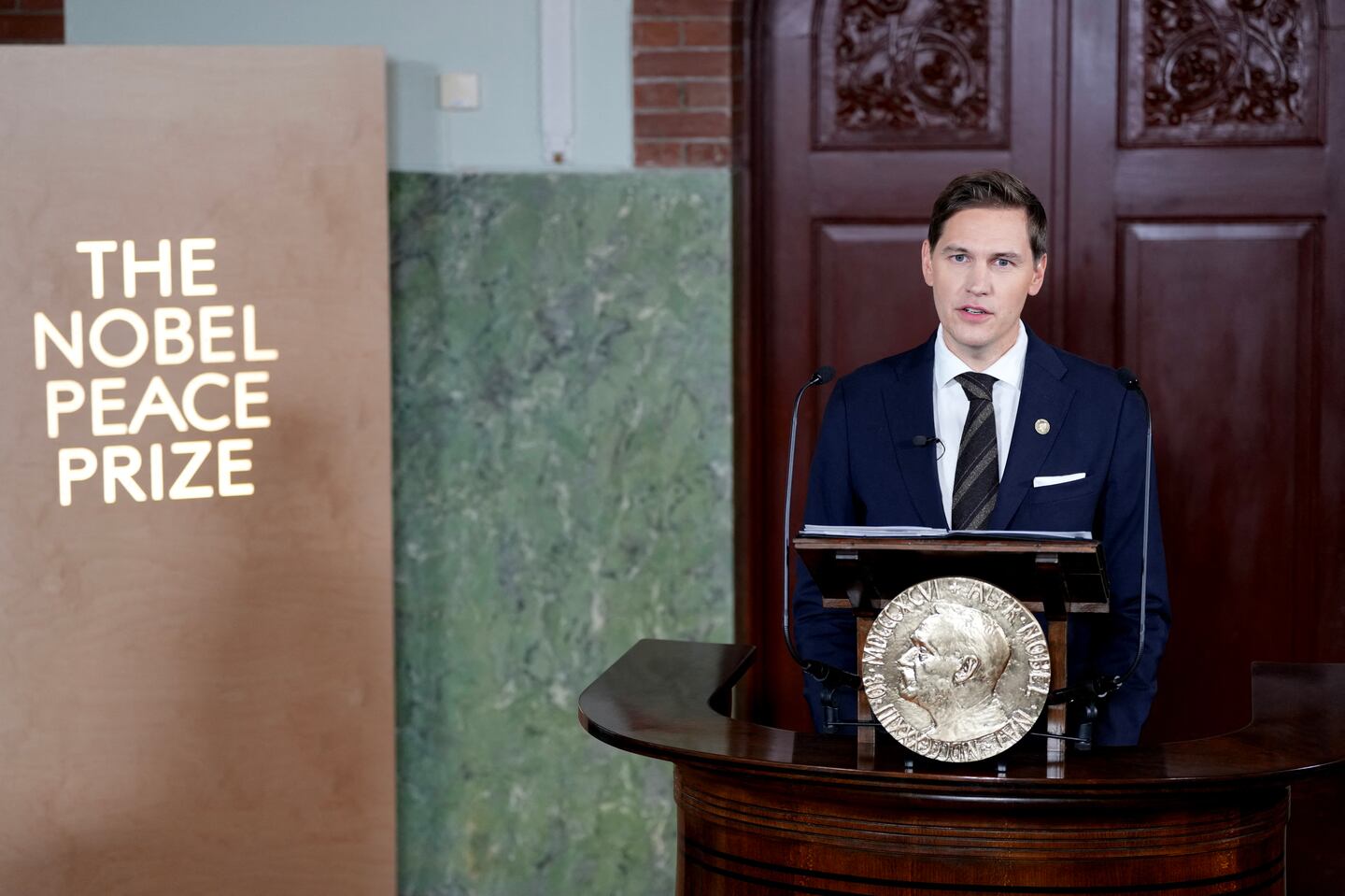 Nobel Head Shades Donald Trump for Peace Prize Derangement Syndrome