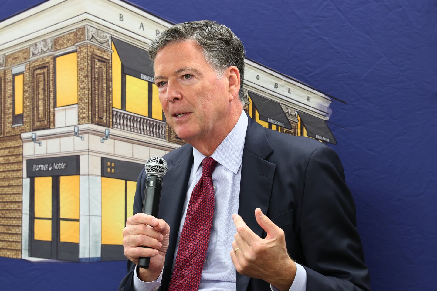 James Comey Blames His Wife for Cryptic Post That Set MAGA Off