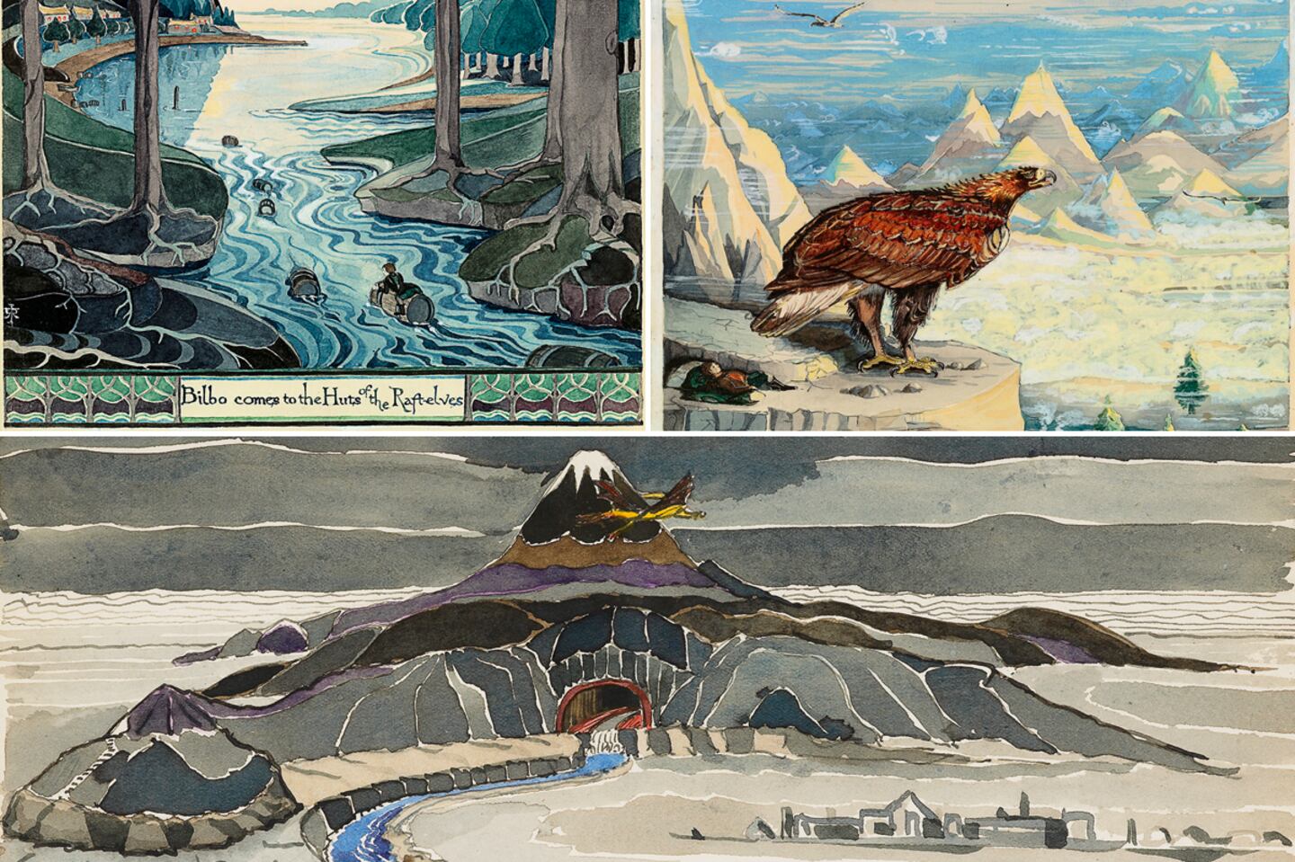 Tolkien Can Draw? Who Knew! 7 Beautiful Hobbit Illustrations (PHOTOS)
