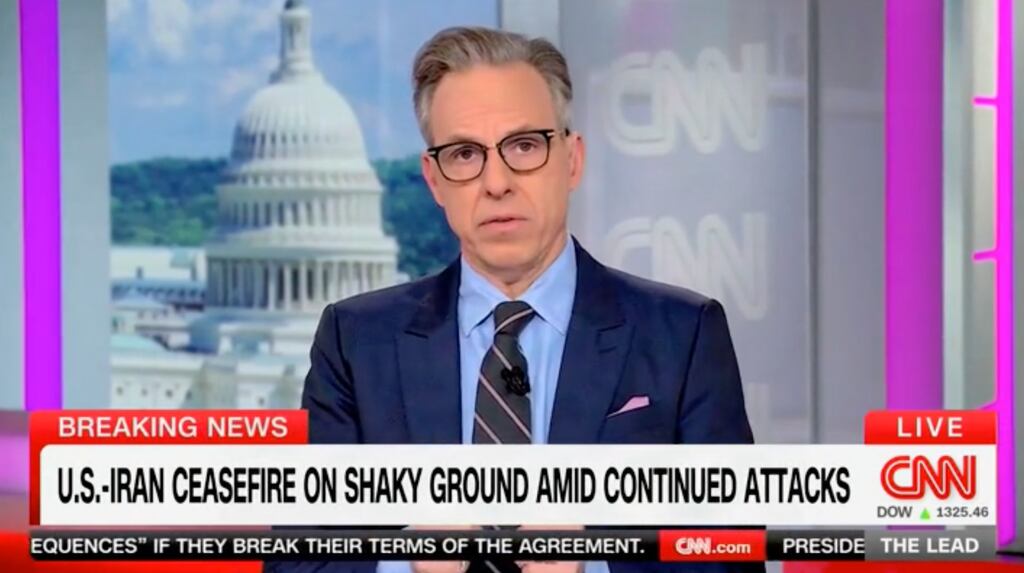 CNN Anchor Jake Tapper Hits Back at Trump After Late-Night Meltdown