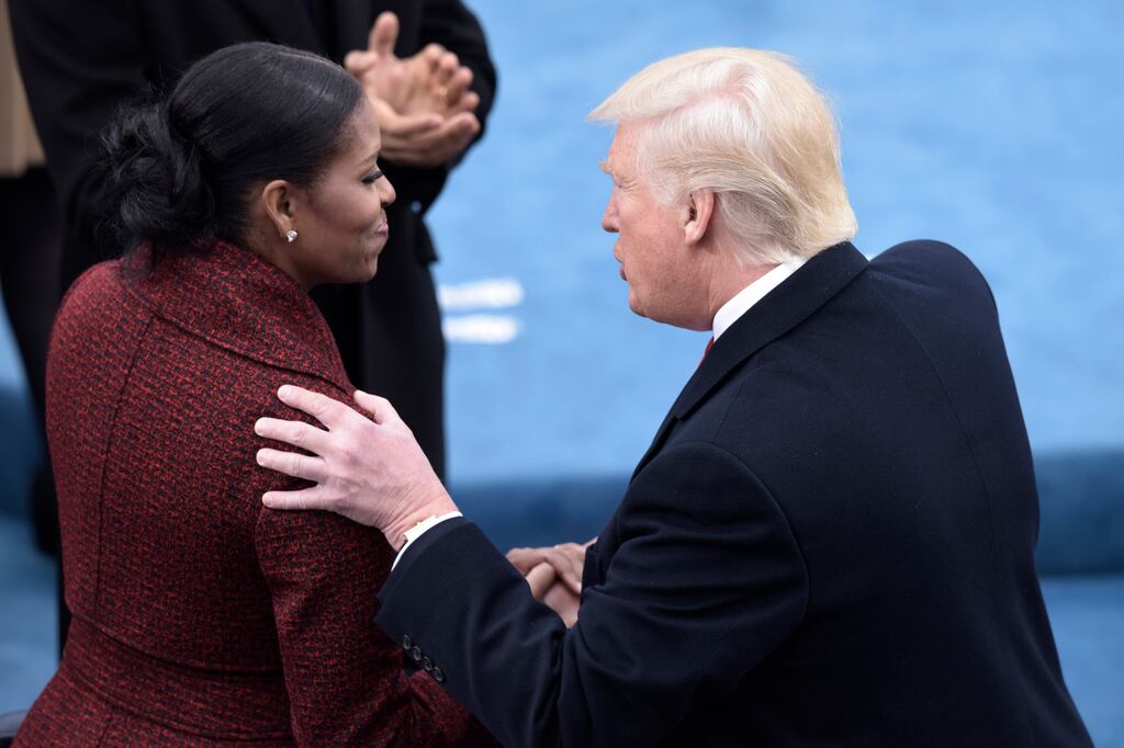 Trump Praises Fighter With History of Vile Michelle Obama Slurs