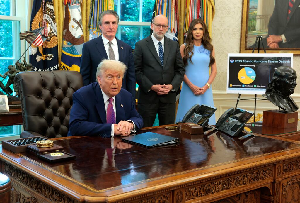 Trump Says He’ll Wind Down FEMA ‘After the Hurricane Season’